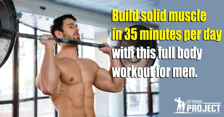 Build Muscle in 35 Minutes Per Day with this Full Body Workout for Men